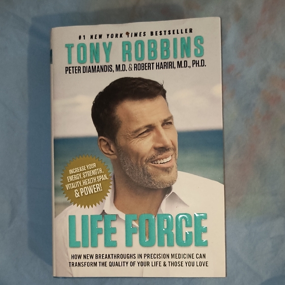 Accents | Tony Robbins Life Force Book Hardcover New | Poshmark